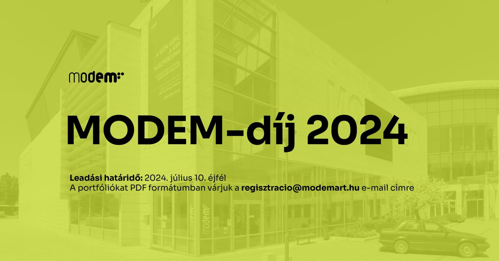 MODEM-díj 2024 – Modemart